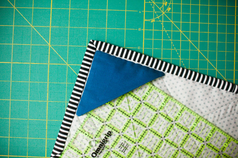 Corner Triangles for Hanging Small Quilts | Boulder MQG